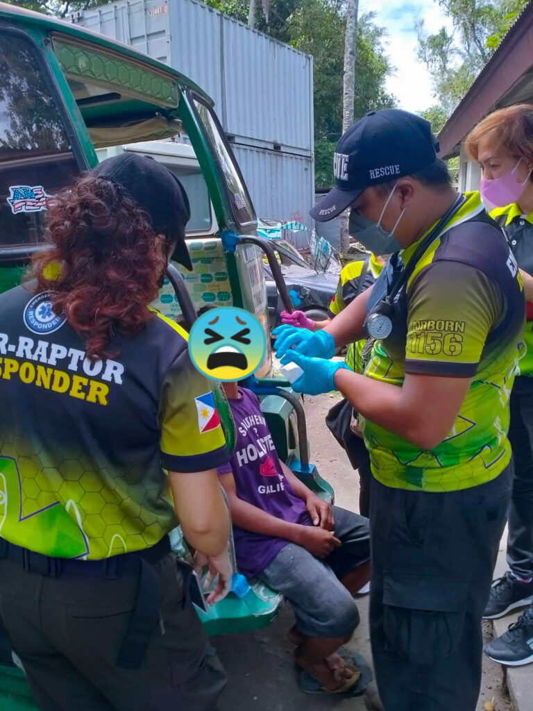 EMR Raptor volunteer responded victim of mauling at comelec office ...